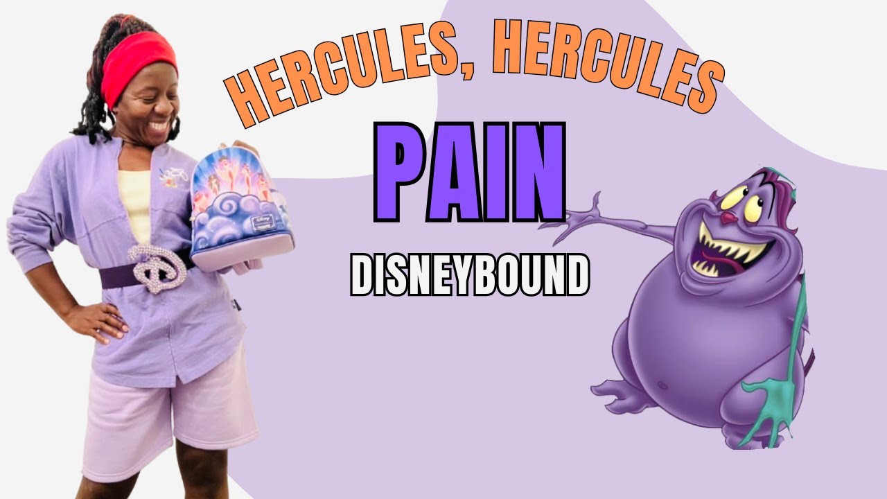 How To Disneybound Pain From Hercules | Halloween Outfit - YouTube