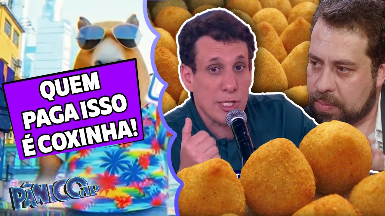 SAMY DANA DESMENTE BOULOS AO VIVO! COXINHA DE 50 REAIS?! TREM DA ...