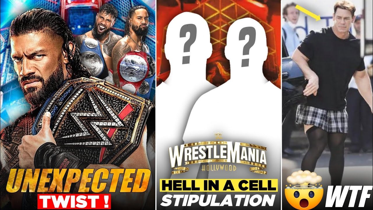 BLOODLINE Unexpected END ! Big HELL In A Cell STIPULATION Match | John Cena SHOCKED ...