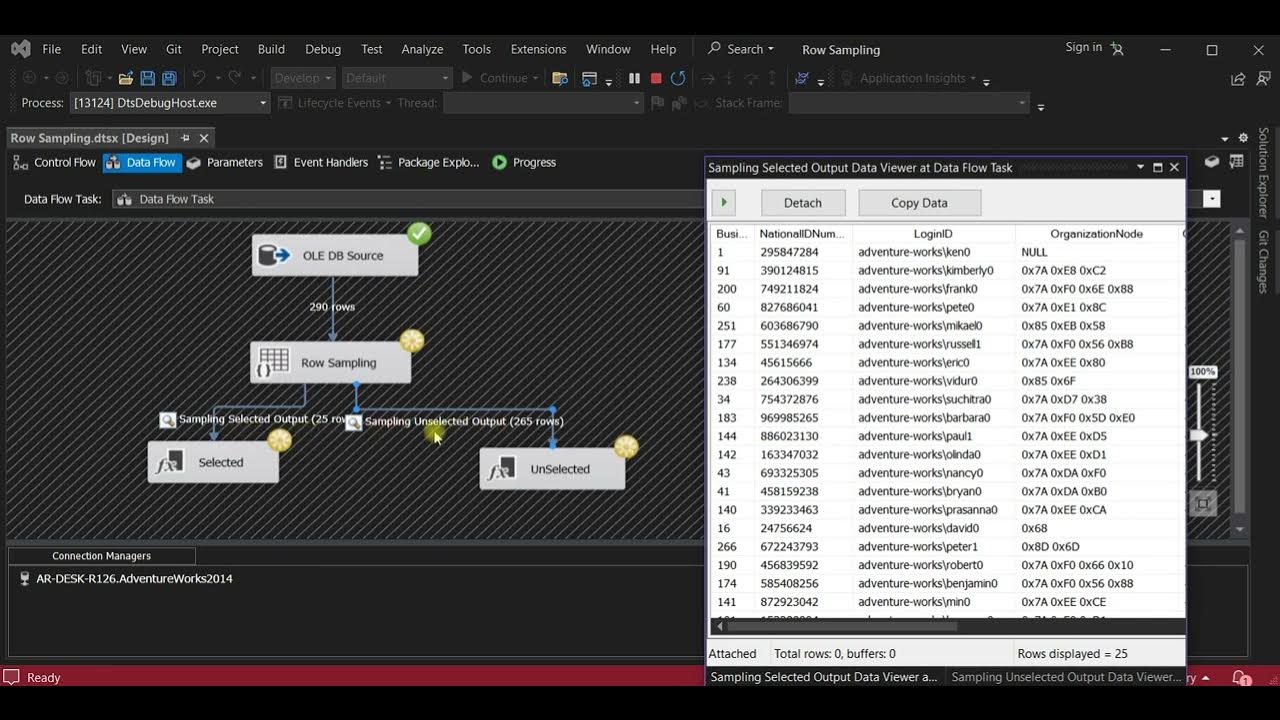 Row Sampling and Percentage Sampling in SSIS | SSIS Tutorial Part-19 - YouTube