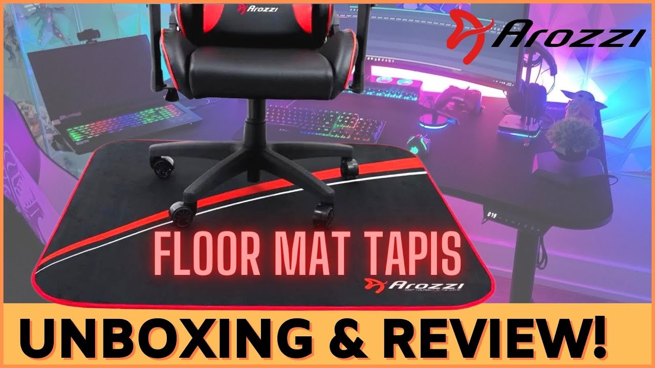 Arozzi - Floor Mat Tapis | Unboxing & Review! - YouTube