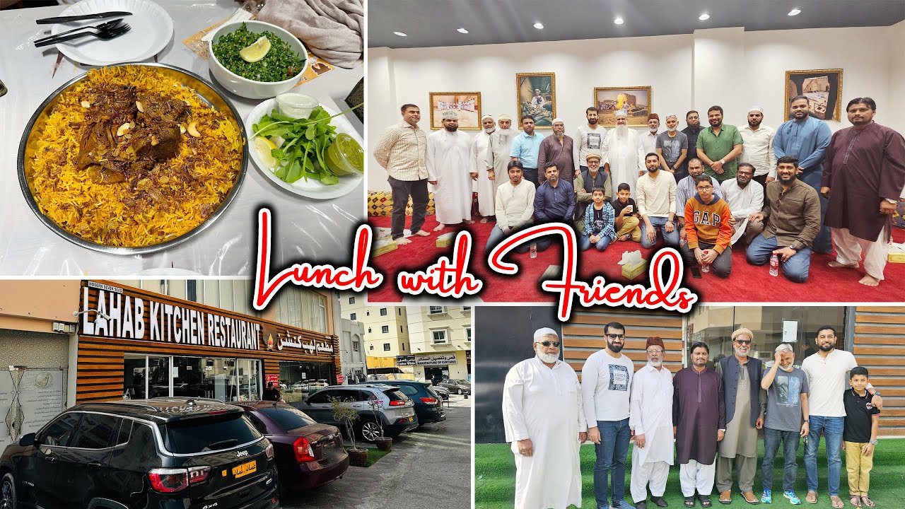 Lunch Party from Adnan sahib at Lahab kitchen Restaurant - YouTube