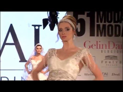 DAİ WEDDİNG 2016 GELİNLİK DEFİLESİ - GELİN DAMAT FASHION DAY 51 MODACI 51 MODAEVİ