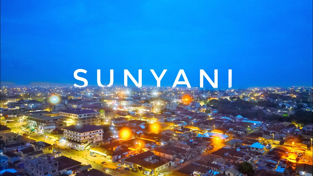 Sunyani at night | The Full Moon Experience 📍Sunyani New Town. - YouTube