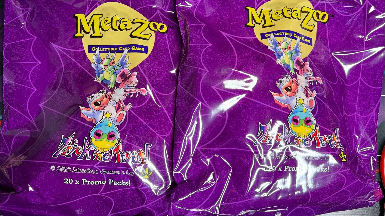 Metazoo : Trick No Treat Halloween 2022 promo cards and masks! - YouTube