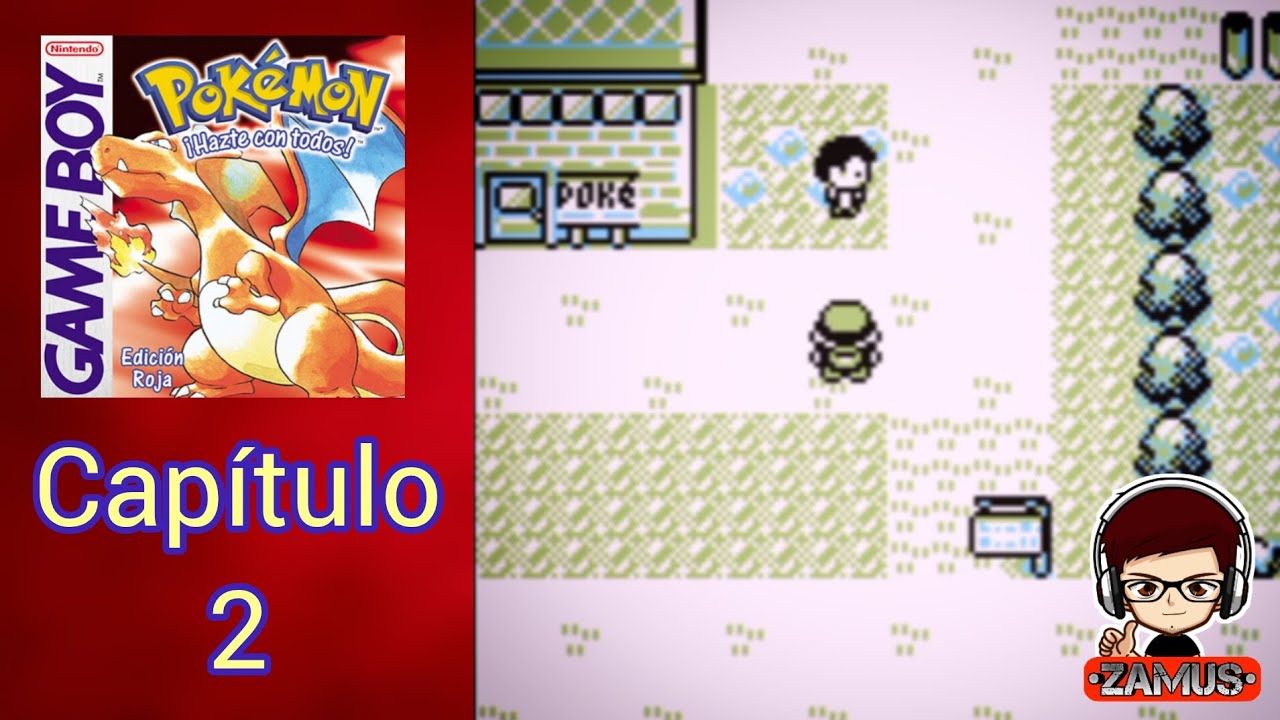 Pokémon Rojo Gameplay #2 Llegamos a Ciudad Plateada - YouTube