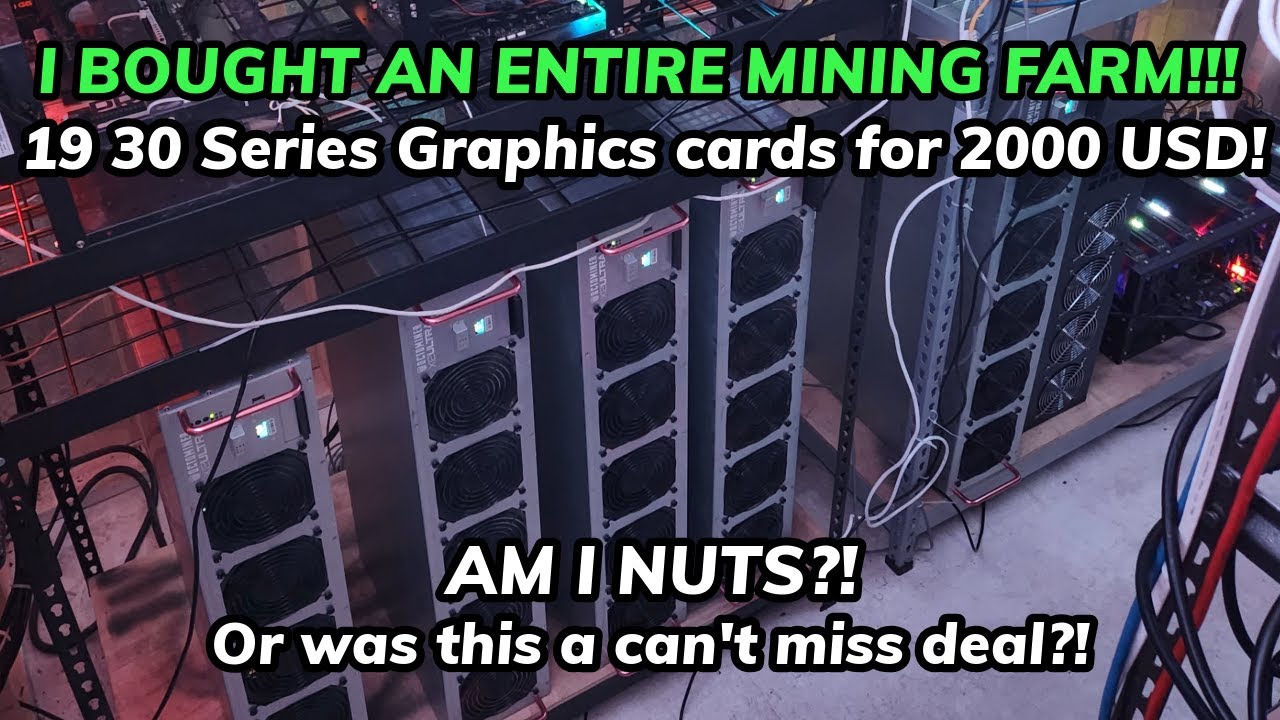 I Bought 18 and a HALF RTX 3000 series graphics cards for 2000!!! - YouTube