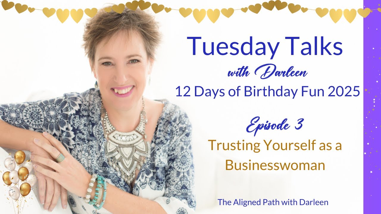 S4 Ep 145 Trusting Yourself as a Businesswoman {Bday Fun D3} - YouTube