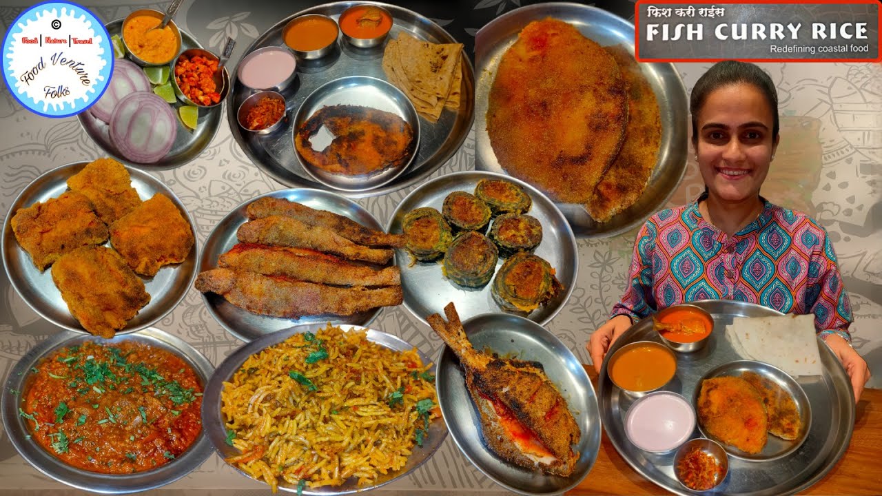 GSB Karvar & Goan Konkani Cuisine | Chonak-Surmai-Rawas Thali | Prawns ...