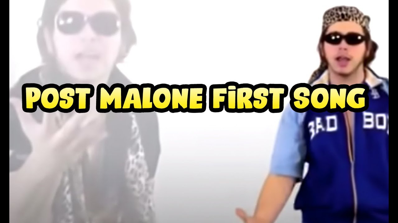 Post Malone First Song - YouTube