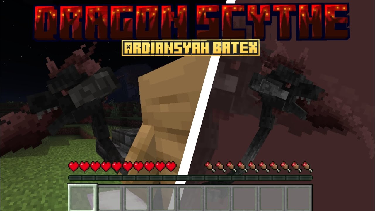 Rpg Series Dragon Scythe Addon Minecraft pe 1.21+ - YouTube