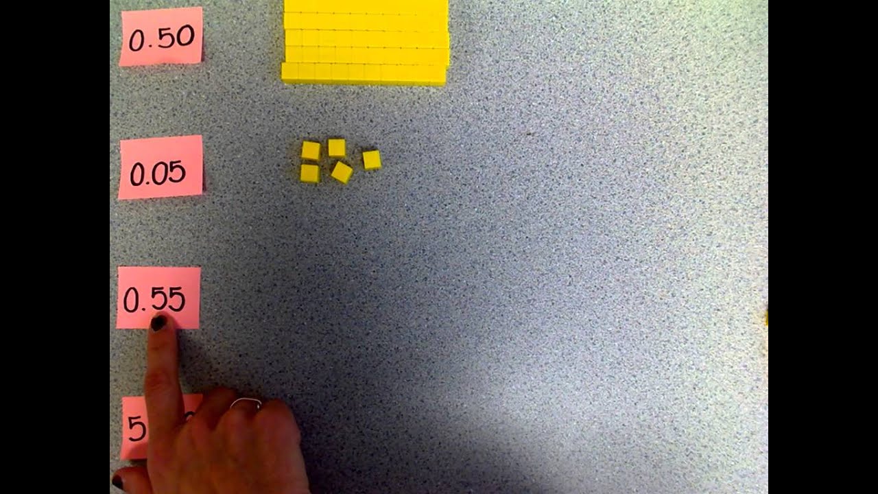 Ordering Decimals Lesson 4 3 - YouTube