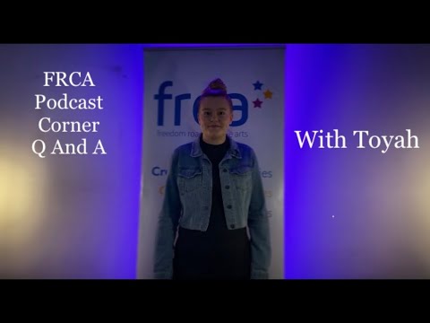 FRCA Podcast Corner 101 Q&A with Toyah - YouTube