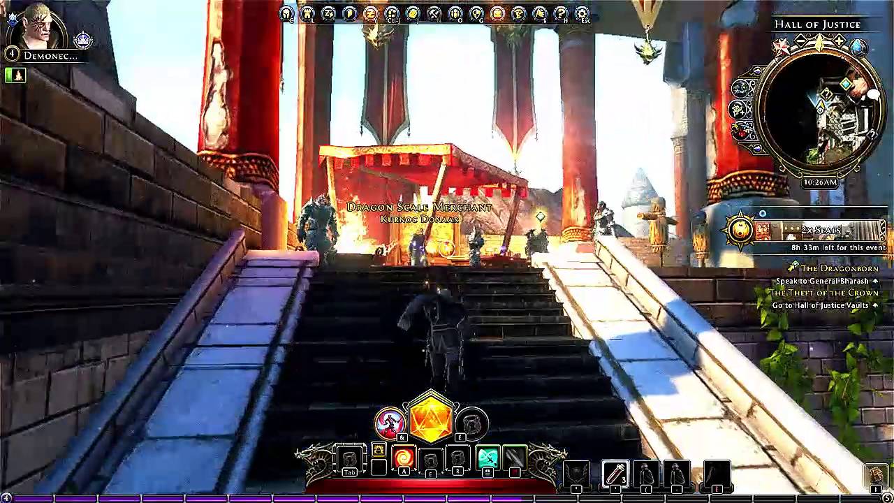 5 • Neverwinter • The Dragonborn • Trickster Rogue Gameplay - YouTube
