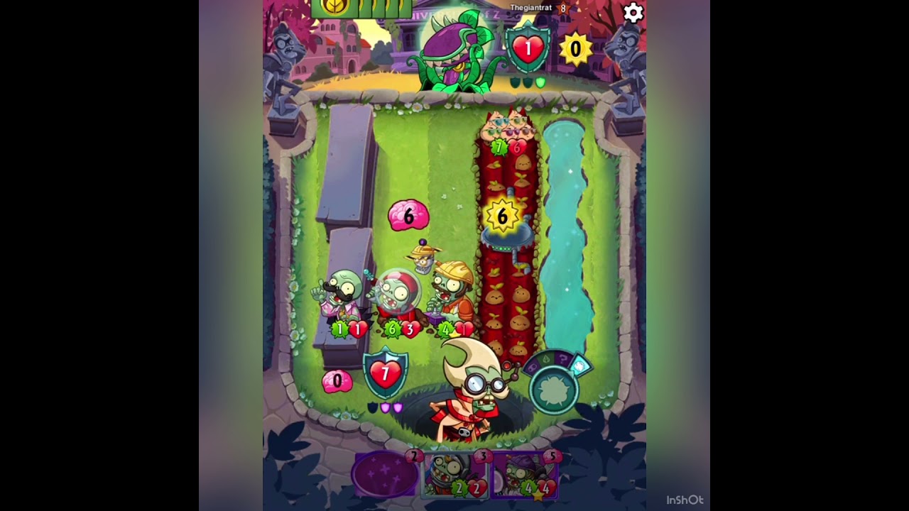 Science deck pvz heroes-professor brainstorm - YouTube