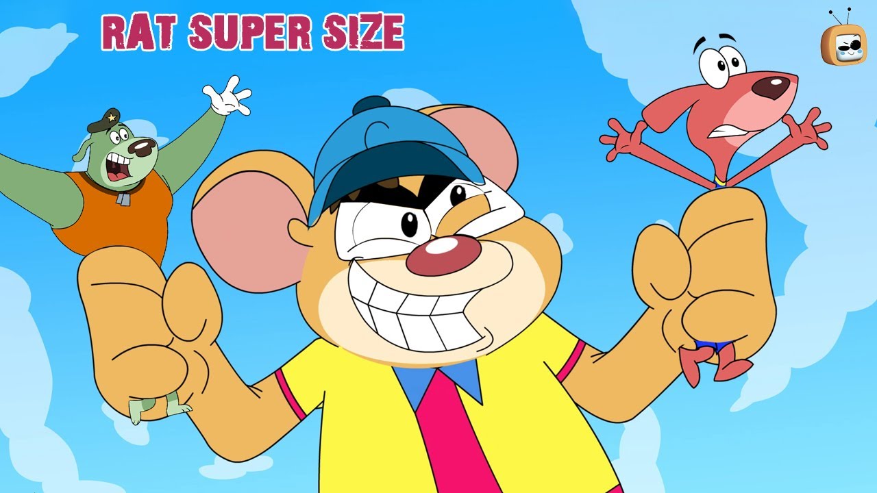 Rat's Super Size Adventure : From Small To Big | Rat-a-tat -13 (220 A ...