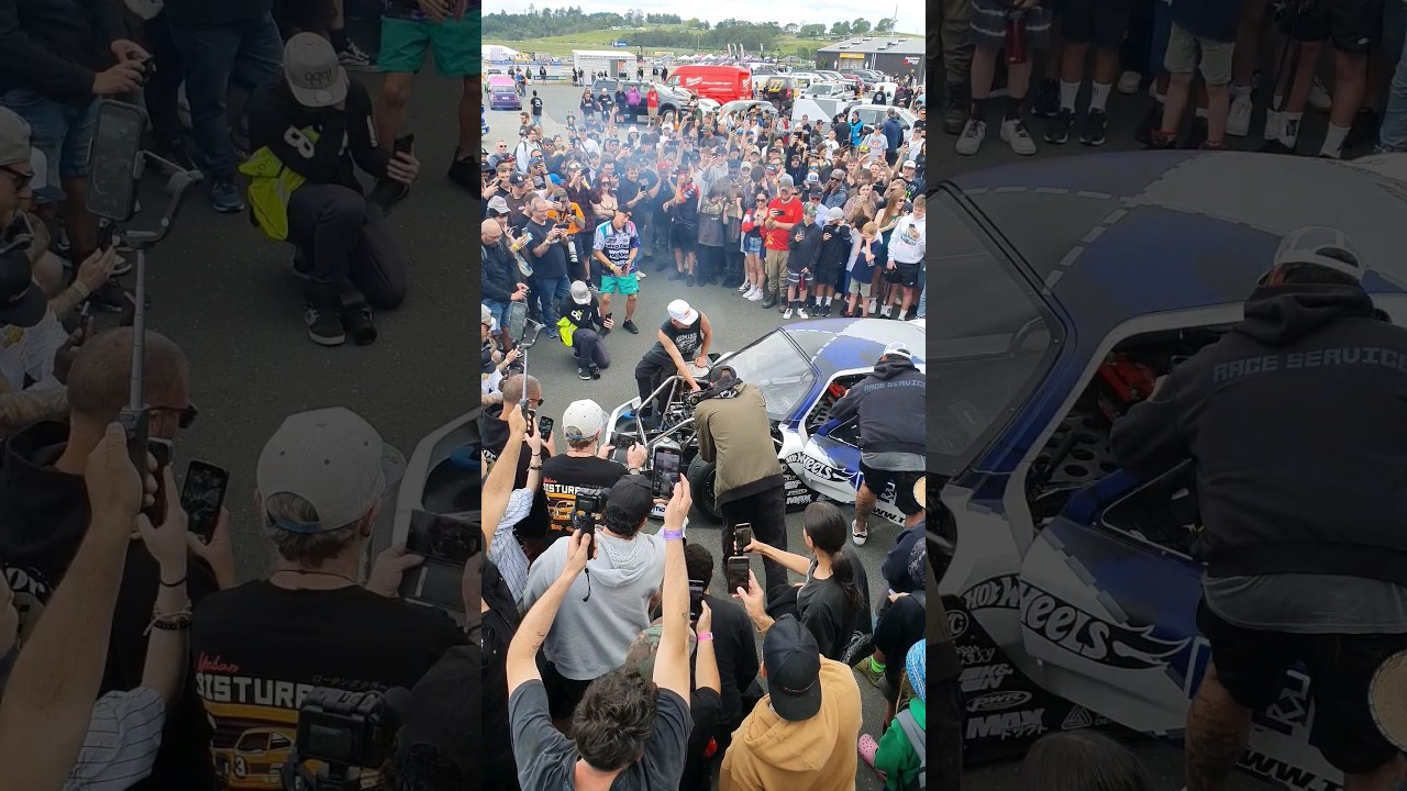 World First Mazda 5 Rotor #MadMike 787D Drift Car Revs #Rotary # ...