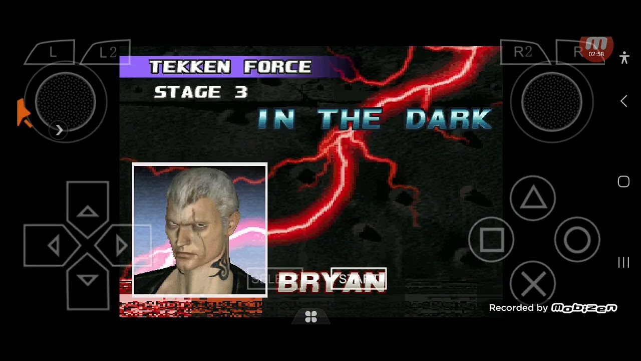 Tekken 3 Tekken Force Mode Bryan Fury Gameplay (P1 Outfit) - YouTube