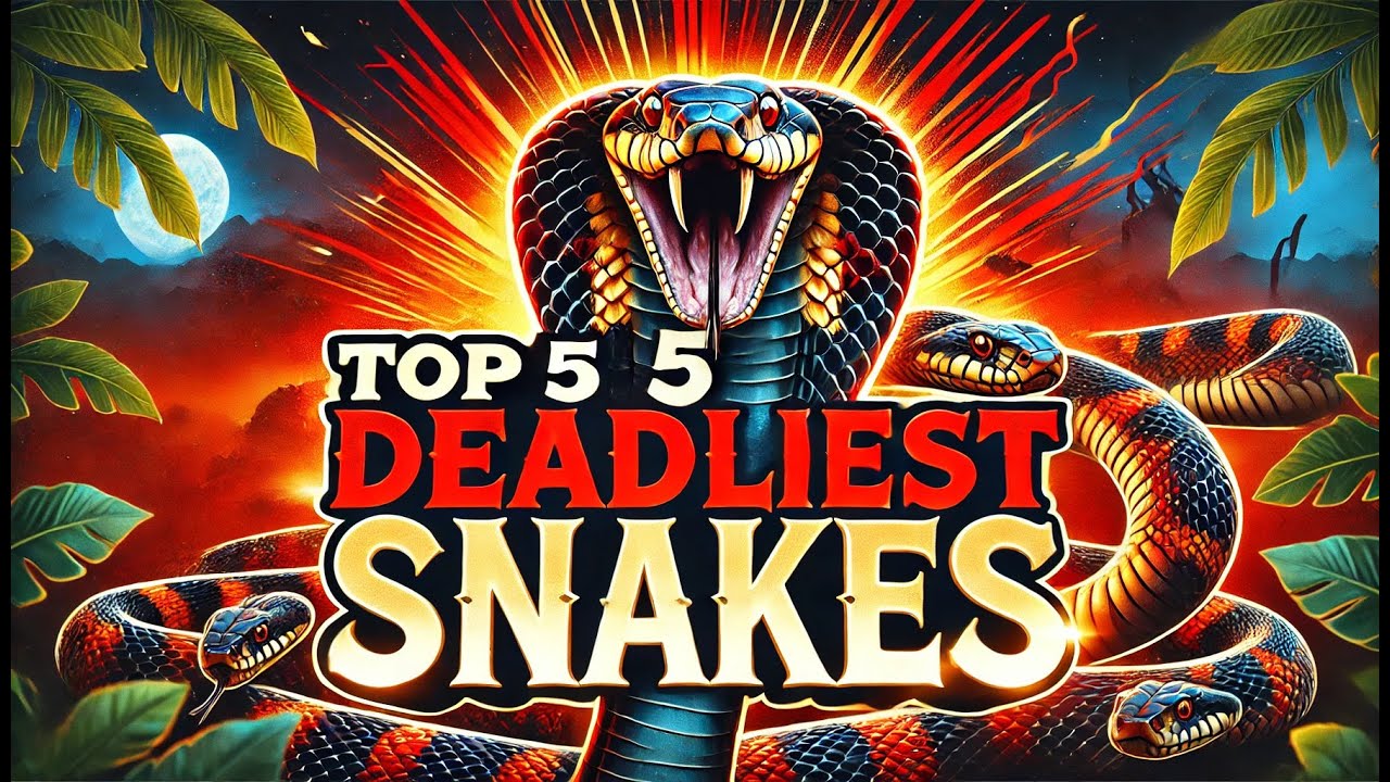 Top 5 Most Dangerous Venomous Snakes in 2025 - YouTube
