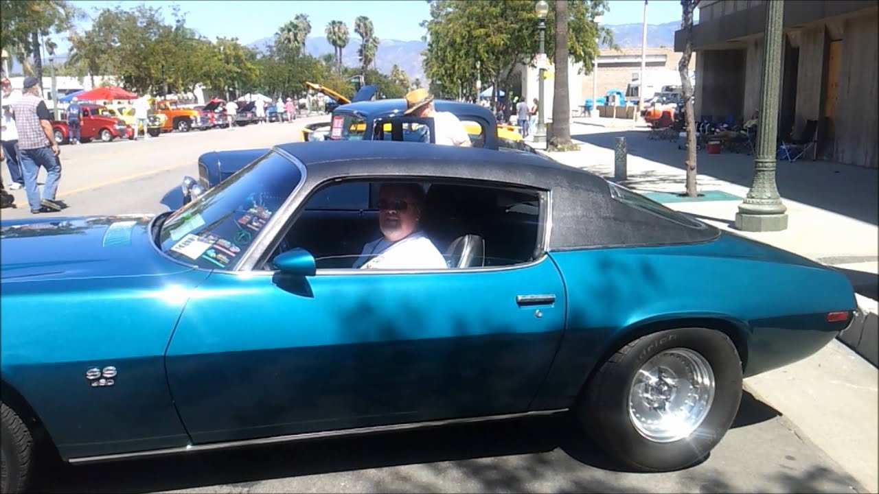 2012 Route 66 Camaro running open header - YouTube