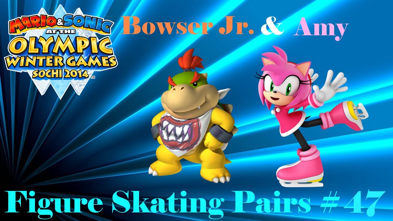 Mario & Sonic at the Sochi 2014 Olympic Winter Games Figure Skating ...