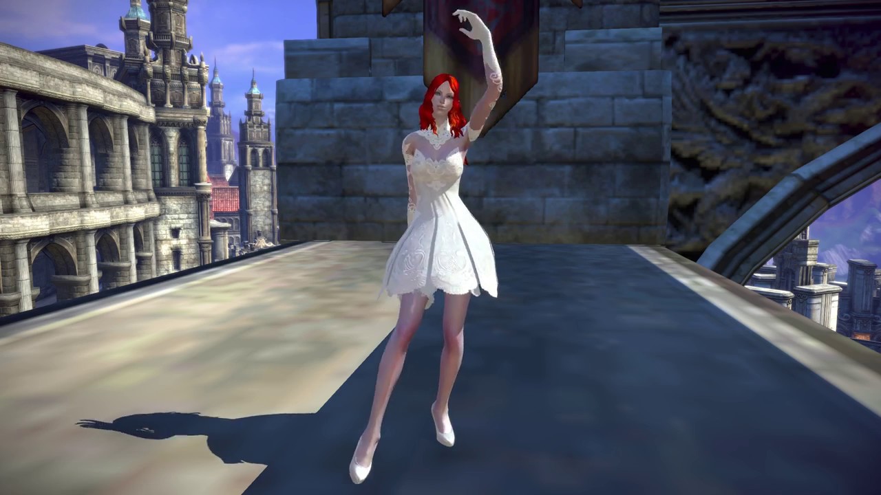 TERA - High-Elf Female - Wedding Dress - YouTube