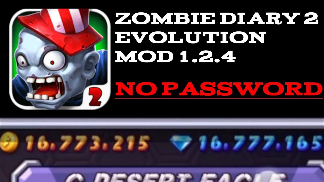 Zombie Diary 2 Evolution Mod 1.2.4 NO PASSWORD - YouTube