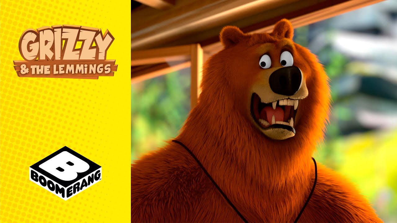 Popcorn e musica | Grizzy e I lemming | Boomerang Italia - YouTube