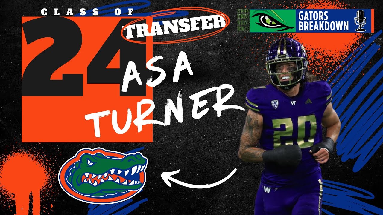 Instant impact safety Asa Turner transfers to the Florida Gators - YouTube