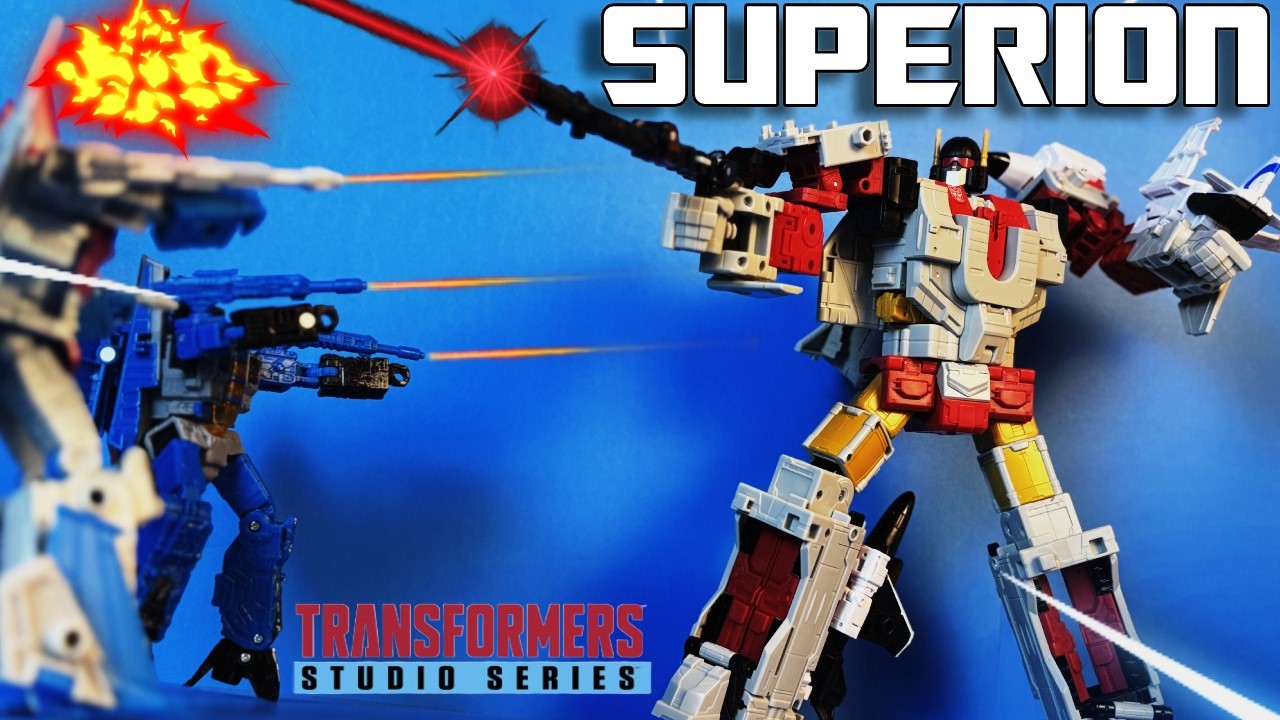 THIS FIGURE IS REMARKABLY GREAT ! Transformers AOTP SUPERION Fully ...