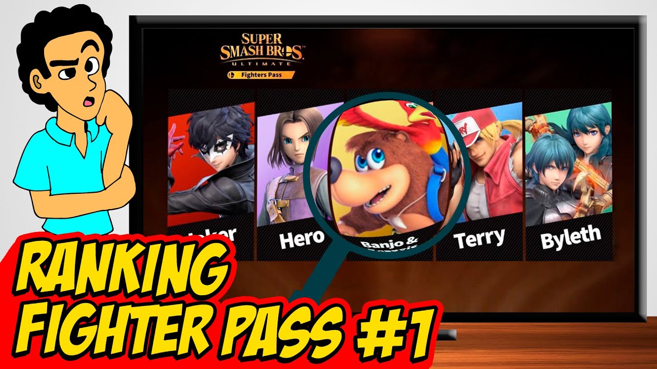 Super Smash Bros. Ultimate | DLC Fighter Pass 1: Ranking - YouTube