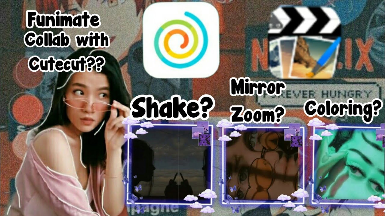 Tutorial mirror ombang ambing funimate mirip am | - YouTube