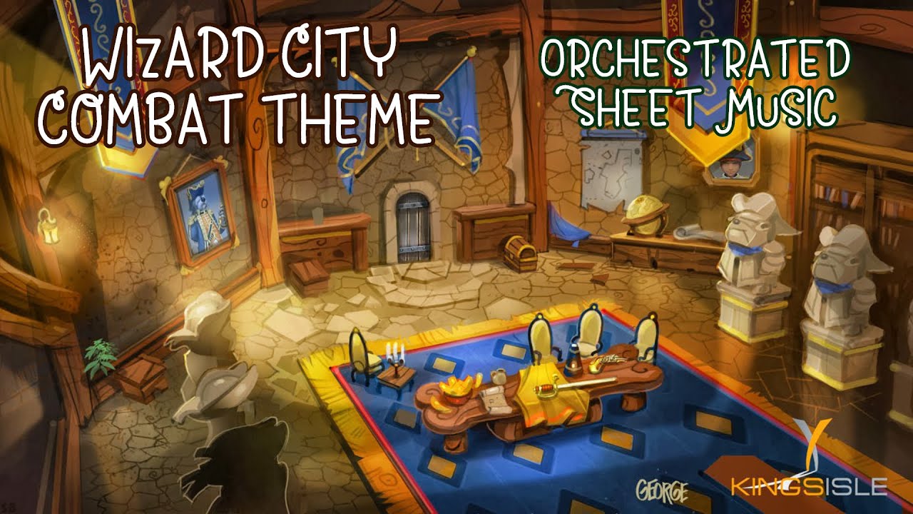 Wizard City Combat Theme with Sheet Music - YouTube