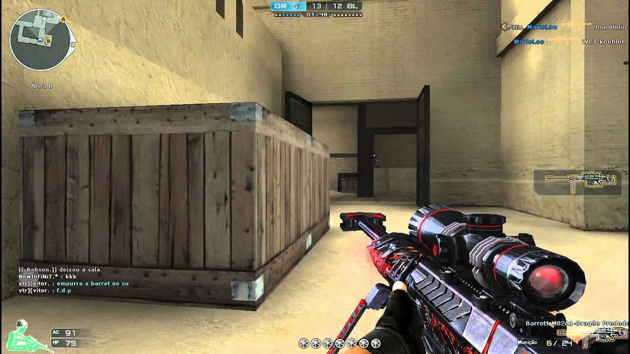 #021 CrossFire AL Castelo (Barret VIP) - YouTube