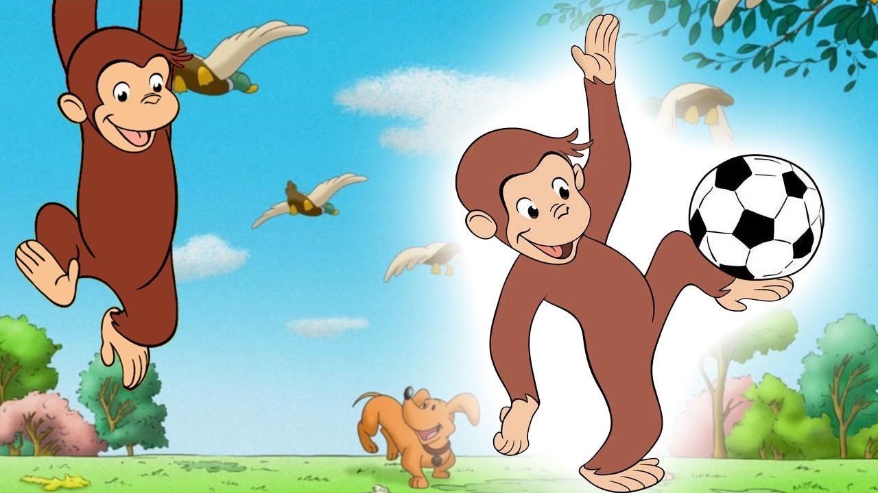 Jorge el Curioso, en Español, Jorge mini golf Soccer, juego ...