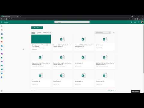 How to edit Microsoft form - YouTube