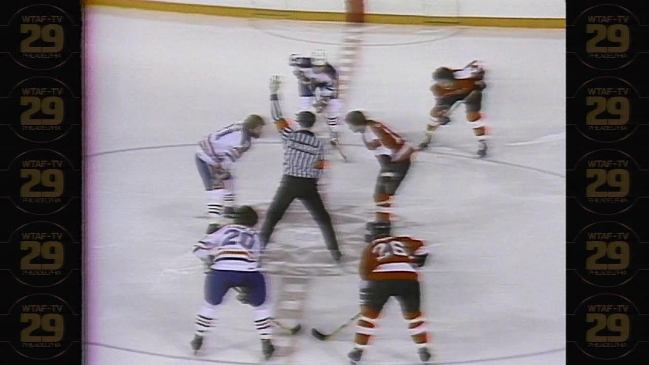 Flyers vs Edmonton Oilers 1980 WTAF - YouTube