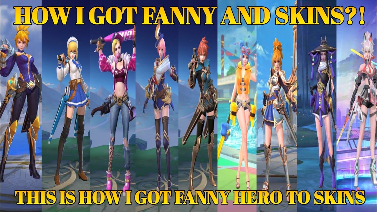 THIS IS HOW I GOT FANNY HERO TO SKINS!! MLBB - YouTube