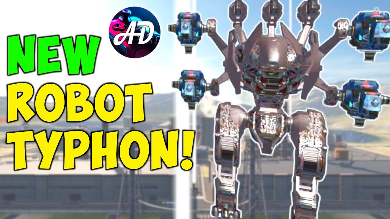 NEW ROBOT TYPHON The Ultimate Saboteur??? | War Robots Test Server News ...