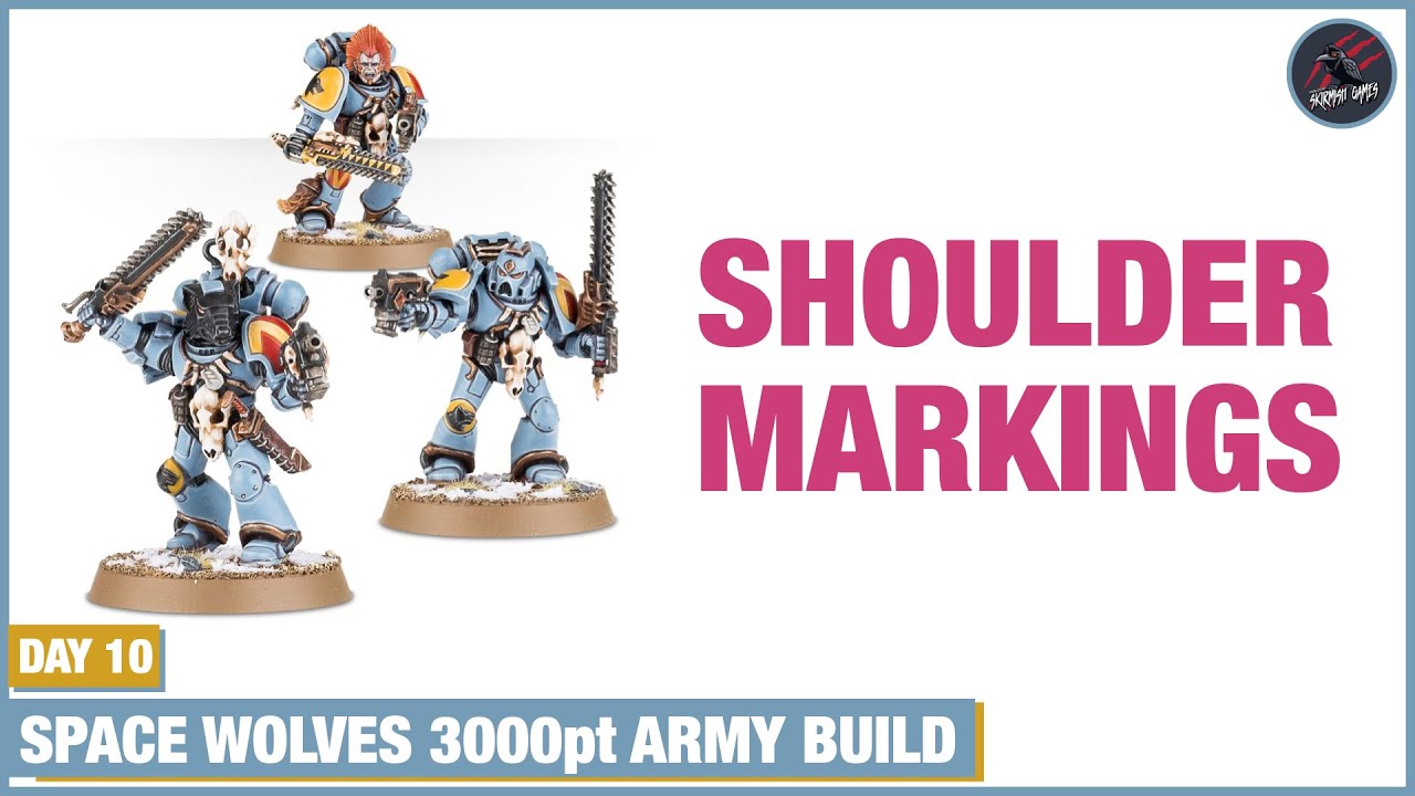 SPACE WOLVES COMPANY & PACK MARKINGS - Warhammer 40k Army Build ...