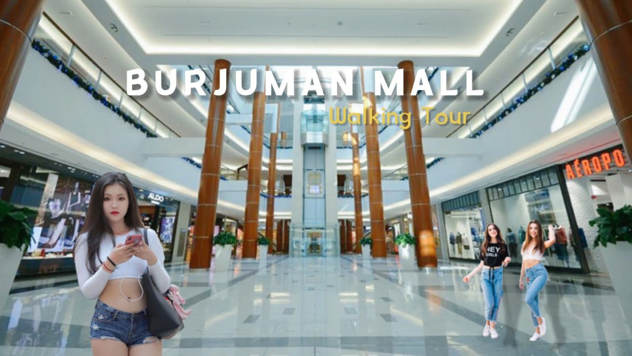 Dubai Burjuman Mall Walking Tour | Expat Life - YouTube
