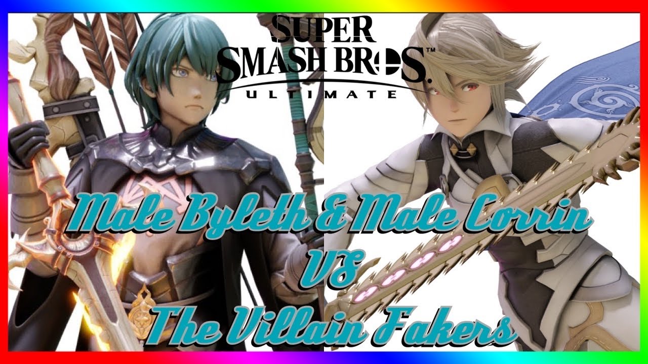 SSBU - Male Byleth & Male Corrin vs The Villain Fakers - YouTube