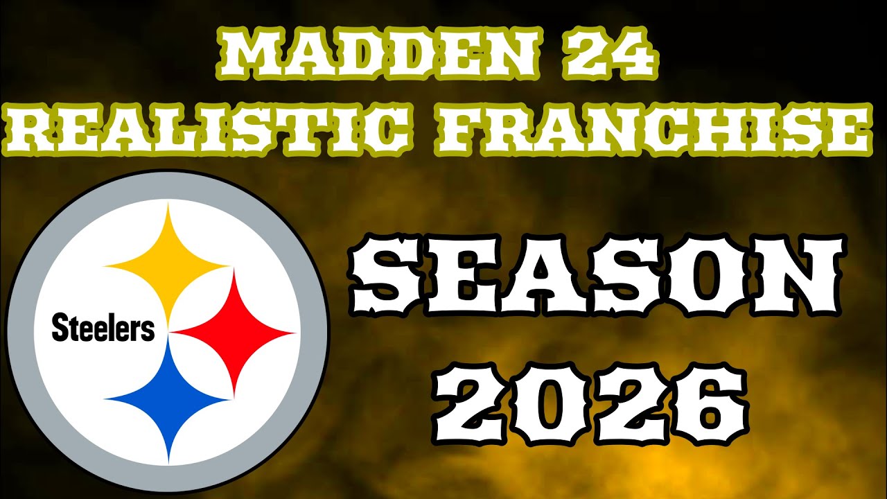 Madden 24 Realistic All-Madden Franchise Mode - Steelers Franchise ...