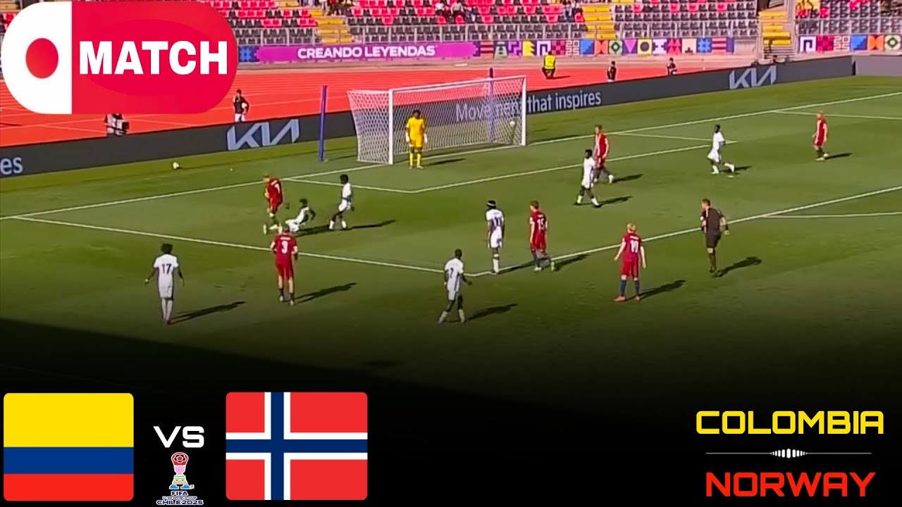 LIVE : Colombia vs Norway U20 Live Stream / FIFA World Cup Match - 2025 ...