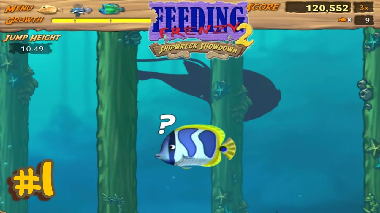 Feeding Frenzy 2 [PC] - Gameplay Part 1 - Old PC Games - YouTube