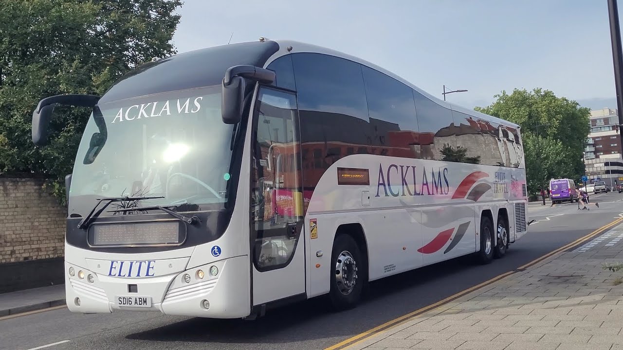 acklams holidays SD16 ABM Volvo B11RT plaxton elite at Lincoln on ...