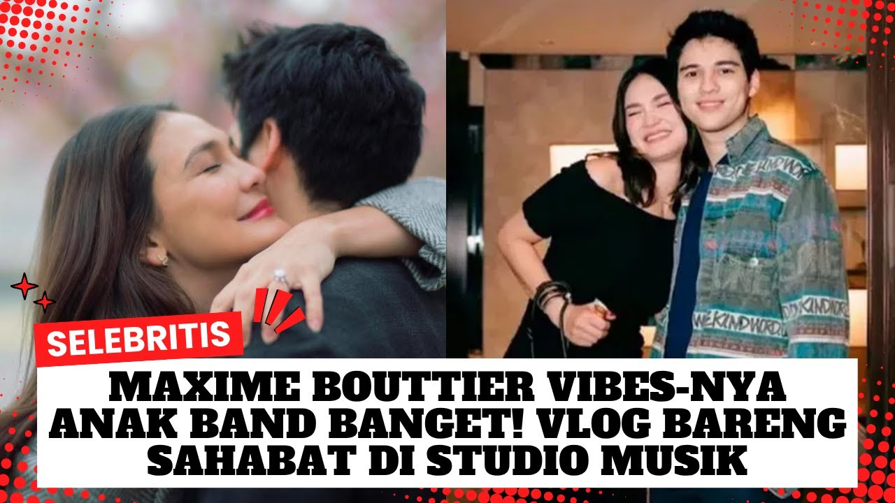 SUAMI LUNA MAYA ASIK BANGET! MAXIME VLOG SERU DI STUDIO MUSIK, TEMAN ...
