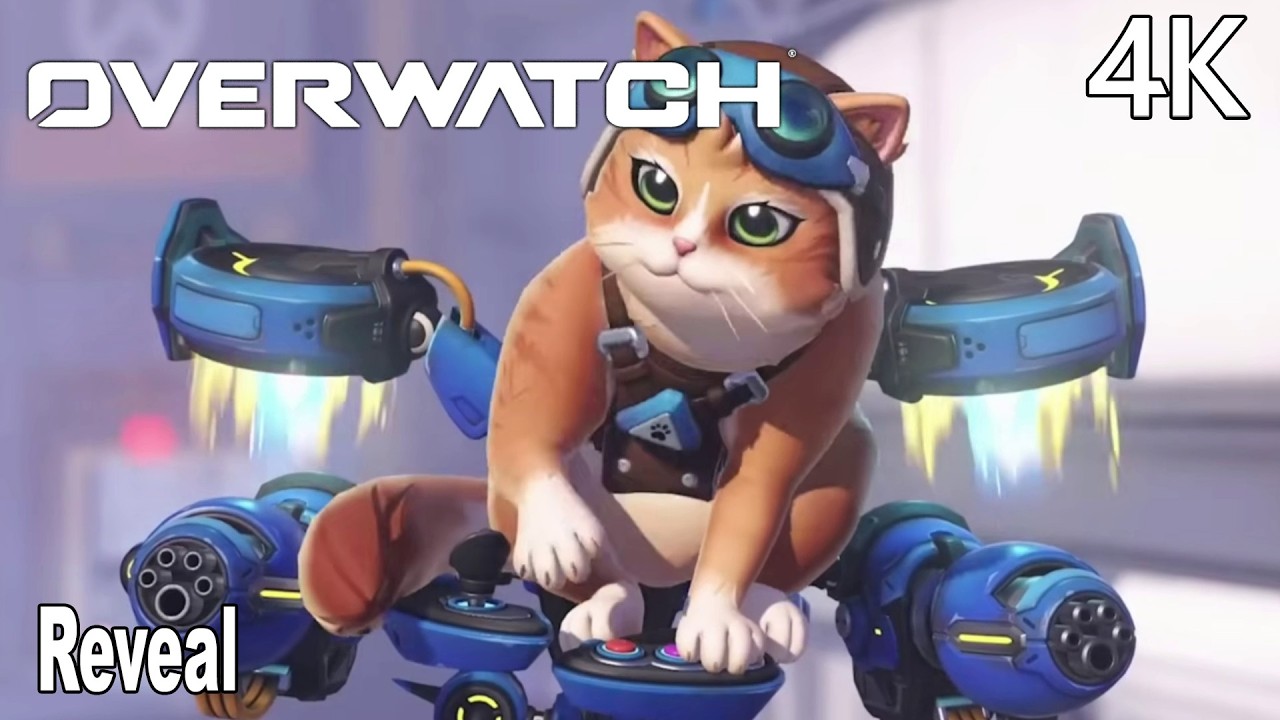 Overwatch JetPack Cat Reveal - YouTube