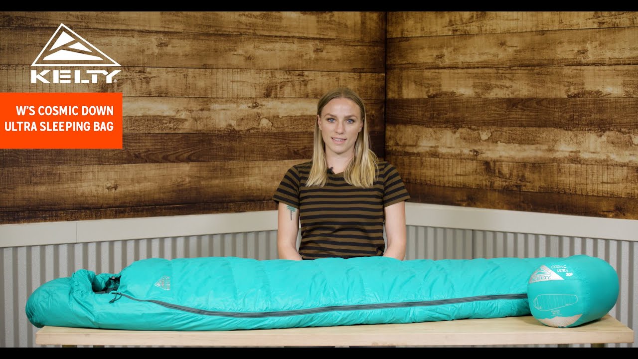Kelty Cosmic Ultra Womens Sleeping Bag - YouTube