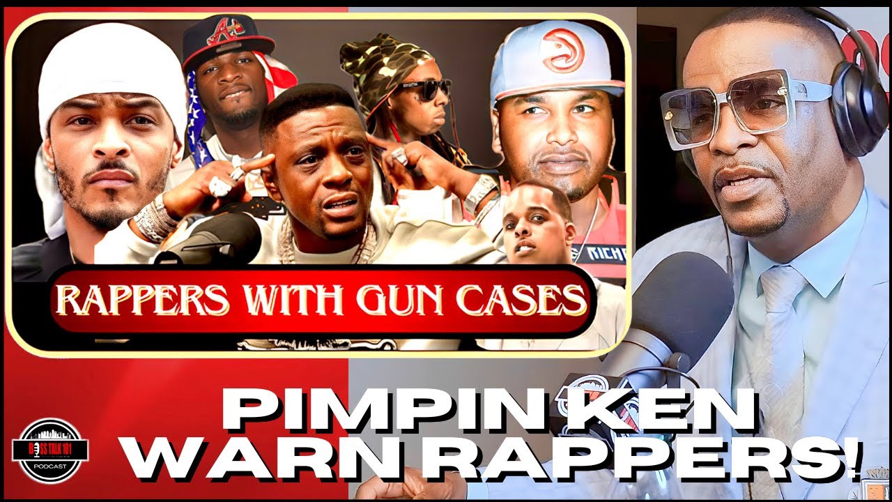 Pimpin Ken WARN RAPPERS w/ GUN CASES and FELONS! Boosie, Ralo ...